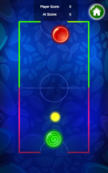 Neon Air Hockey Sport Game | Unity Project With Admob Ad for Android and iOS by NorthPick